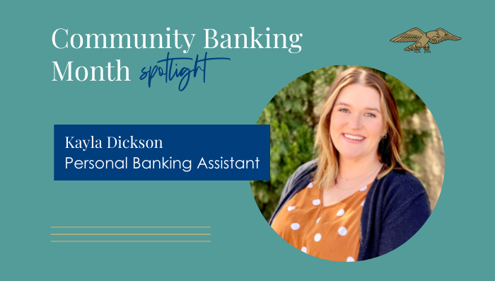 Community Banking Month Spotlight: Kayla Dickson | FNB Community Bank ...