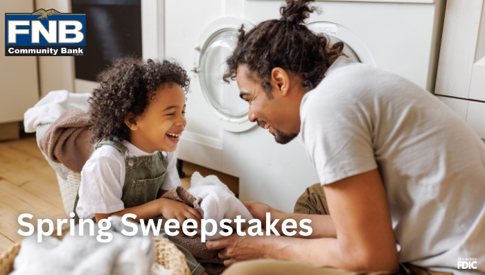Spring Sweepstakes for Digital Banking | FNB Community Bank | Midwest ...