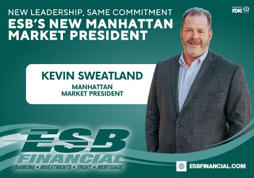 ESB Financial Welcomes Kevin Sweatland as Manhattan Market President